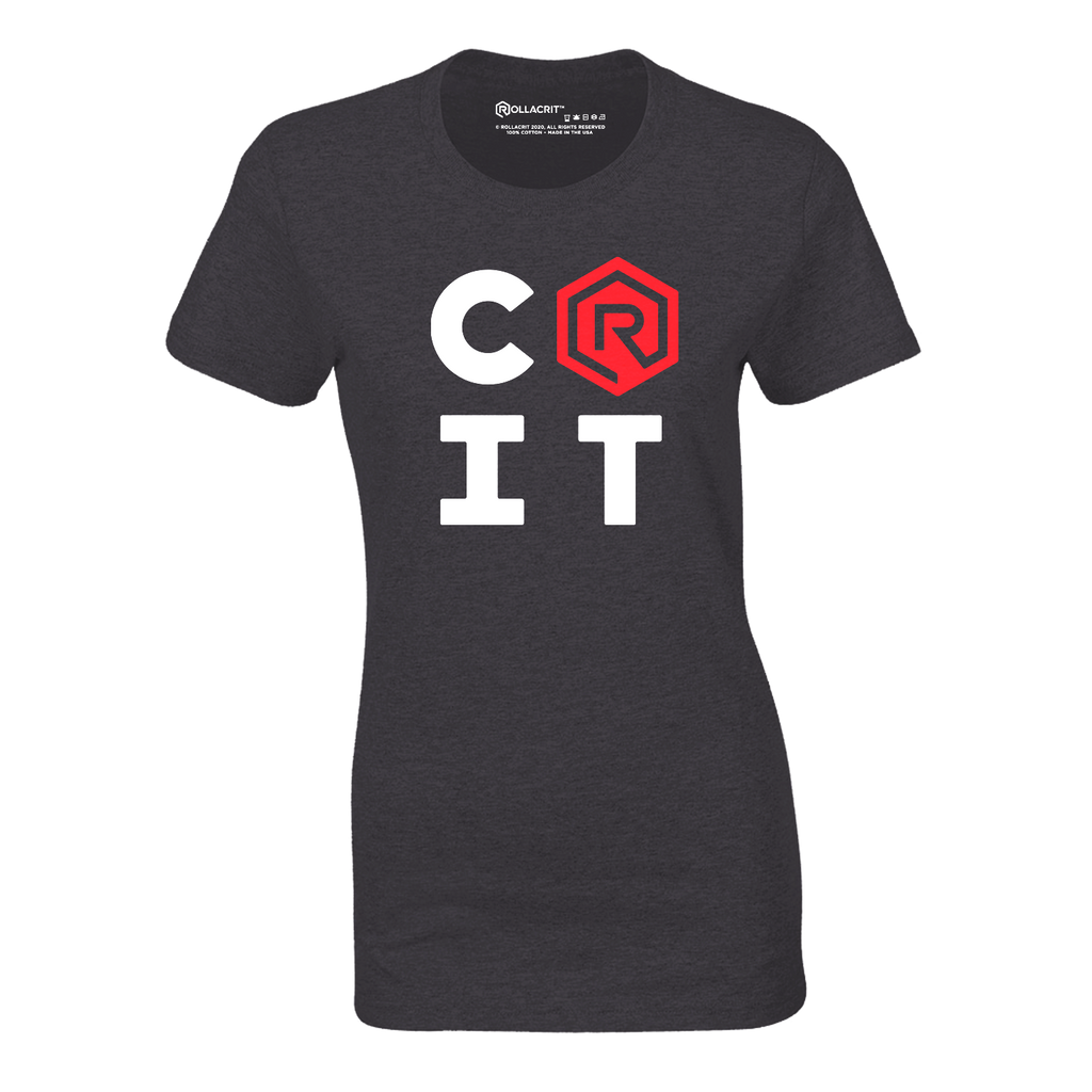 CRIT Logo Fitted T-shirt | Rollacrit